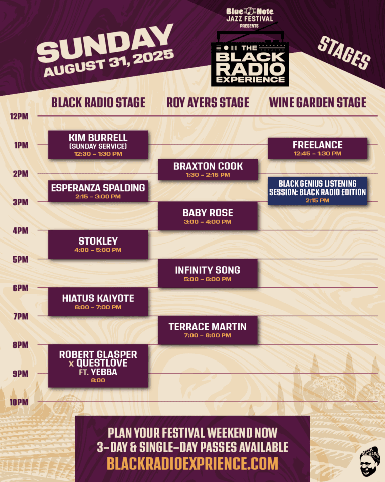 Daily Schedule - Black Radio Experience